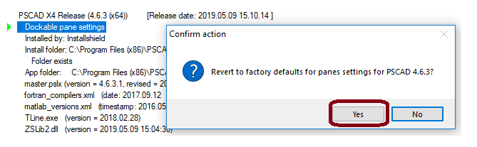 I Cannot Display my Build and Run Panes | PSCAD