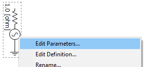 Editing Component or Module Parameters