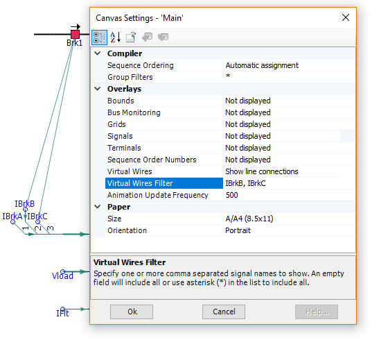 Virtual Control Wires