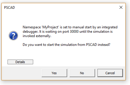 Employment of an Integrated Debugger