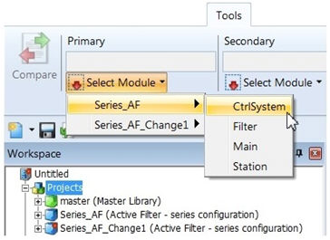 Module Comparison Tool